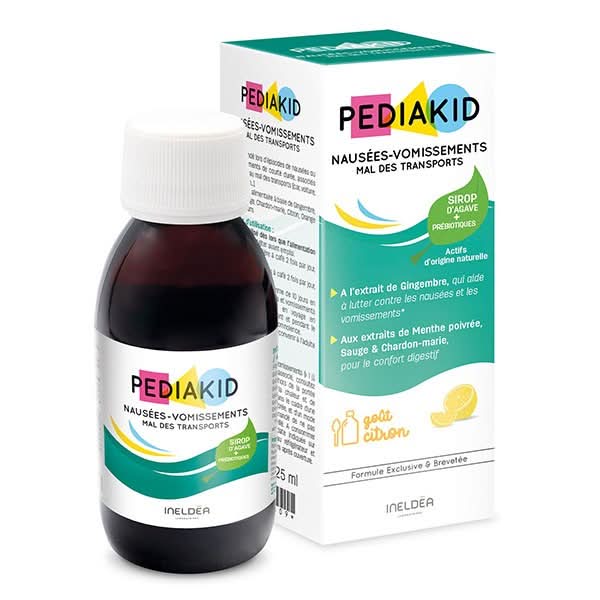 Pediakid nausea-vomiting motion sickness syrup