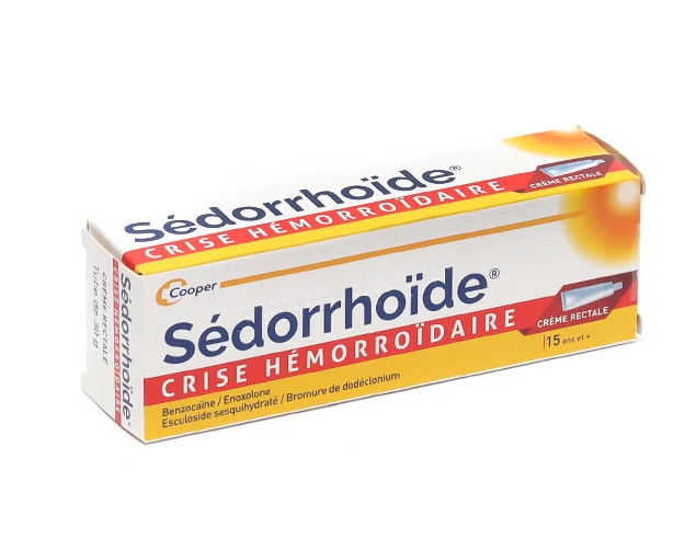 Sédorrhoïde Cream for Hemorrhoids 30g