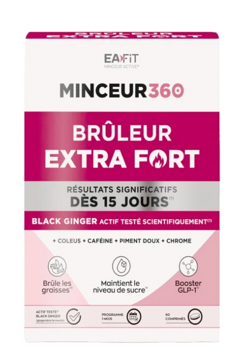 Eafit Minceur 360 Bruleur Extra Fort 60 Tablets