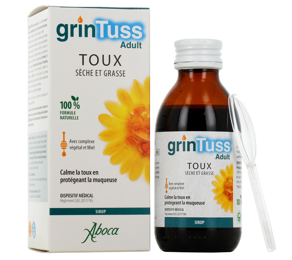 Aboca - GrinTuss Syrup for Adults 180g