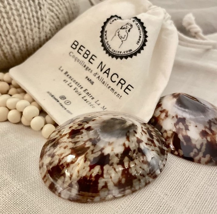 Bebe Nacre 2 x Breastfeeding Shells Custom Comfort for Your Nursing Jo