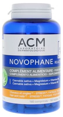 Laboratoire ACM Novophane Reactional 180 Tablets