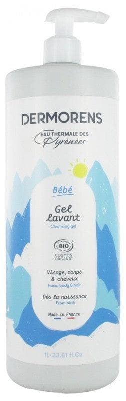 Dermorens Cleansing Gel Baby Face Body & Hair 1l