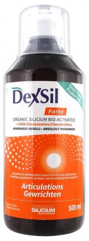Dexsil Forte Drinkable Solution Joints + MSM Glucosamine Chondroitin 5