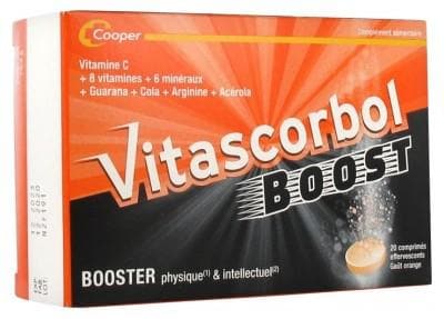Vitascorbol - Boost Booster 20 Effervescent Tablets