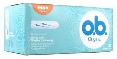o.b. - Original 32 Tampons Super